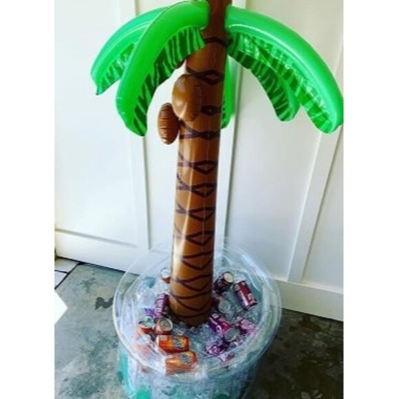 Other | New Inflatable Palm Tree Cooler Beach Theme Party Decor Pool ...